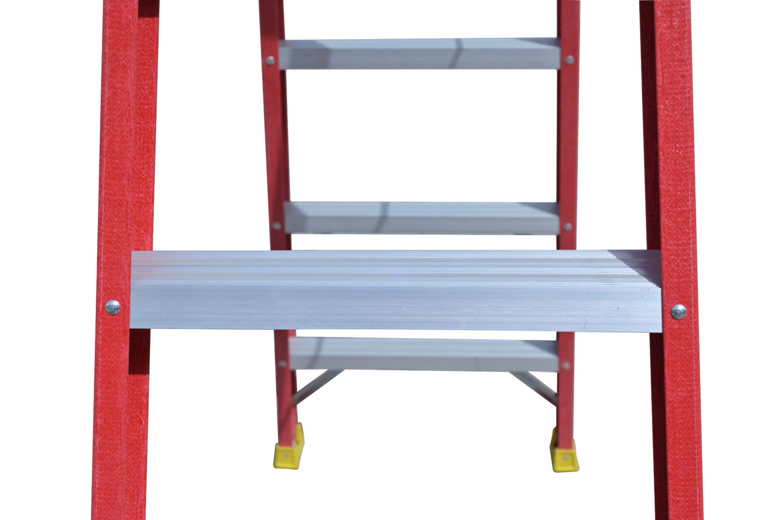 FIBER GLASS DOUBLE A TYPE LADDER - ACE SCAFFOLDINGS