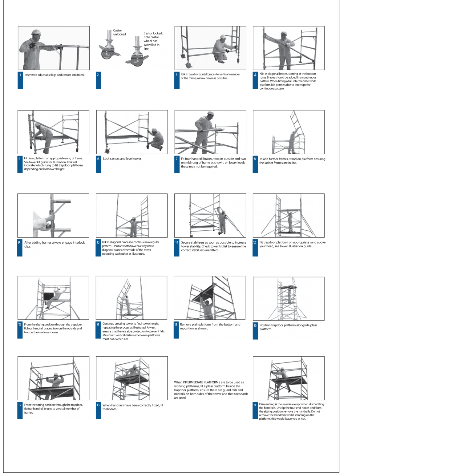Single Width Scaffolding Erection Manuel - ACE SCAFFOLDINGS