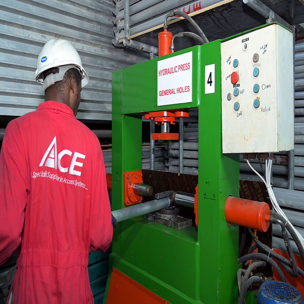 Our Factory - ACE SCAFFOLDINGS