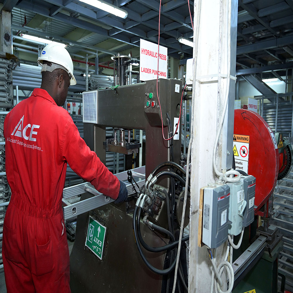 Our Factory - ACE SCAFFOLDINGS