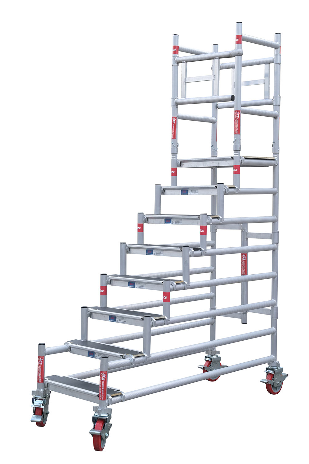 podium step tower 2 - ACE SCAFFOLDINGS